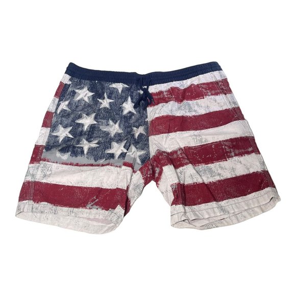 Mossimo Supply Co. | Swim | Nwt Mossimo American Flag Board Shorts ...
